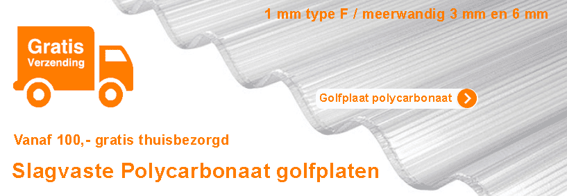 Goedkope golfplaat - uw golfplaat in alle maten en soorten